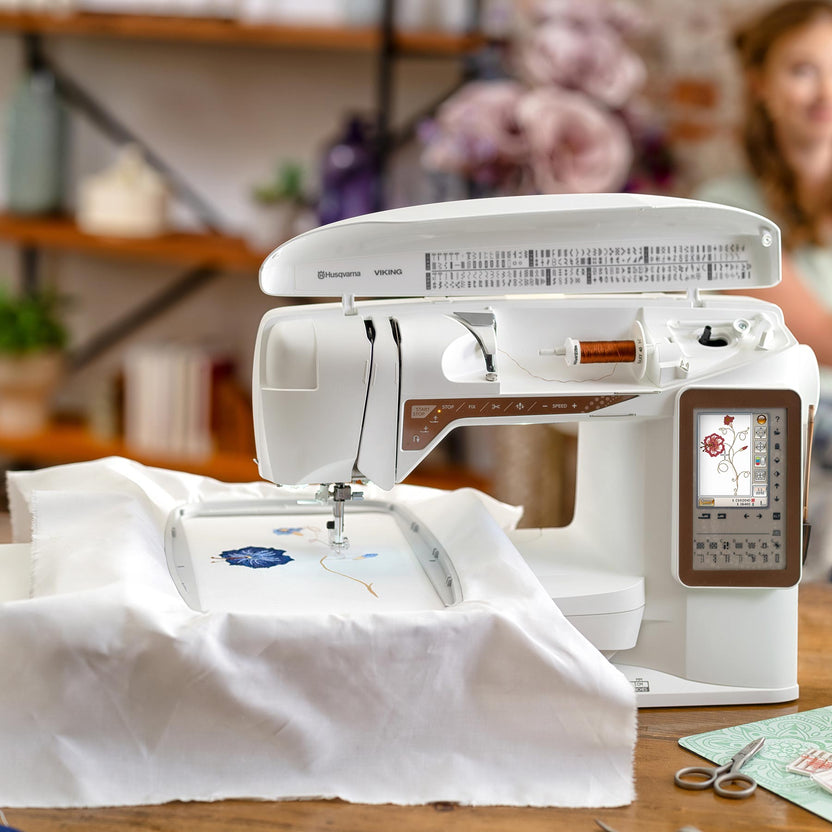 Husqvarna® Viking® DESIGNER TOPAZ™ 40 Sewing & Embroidery Machine ...