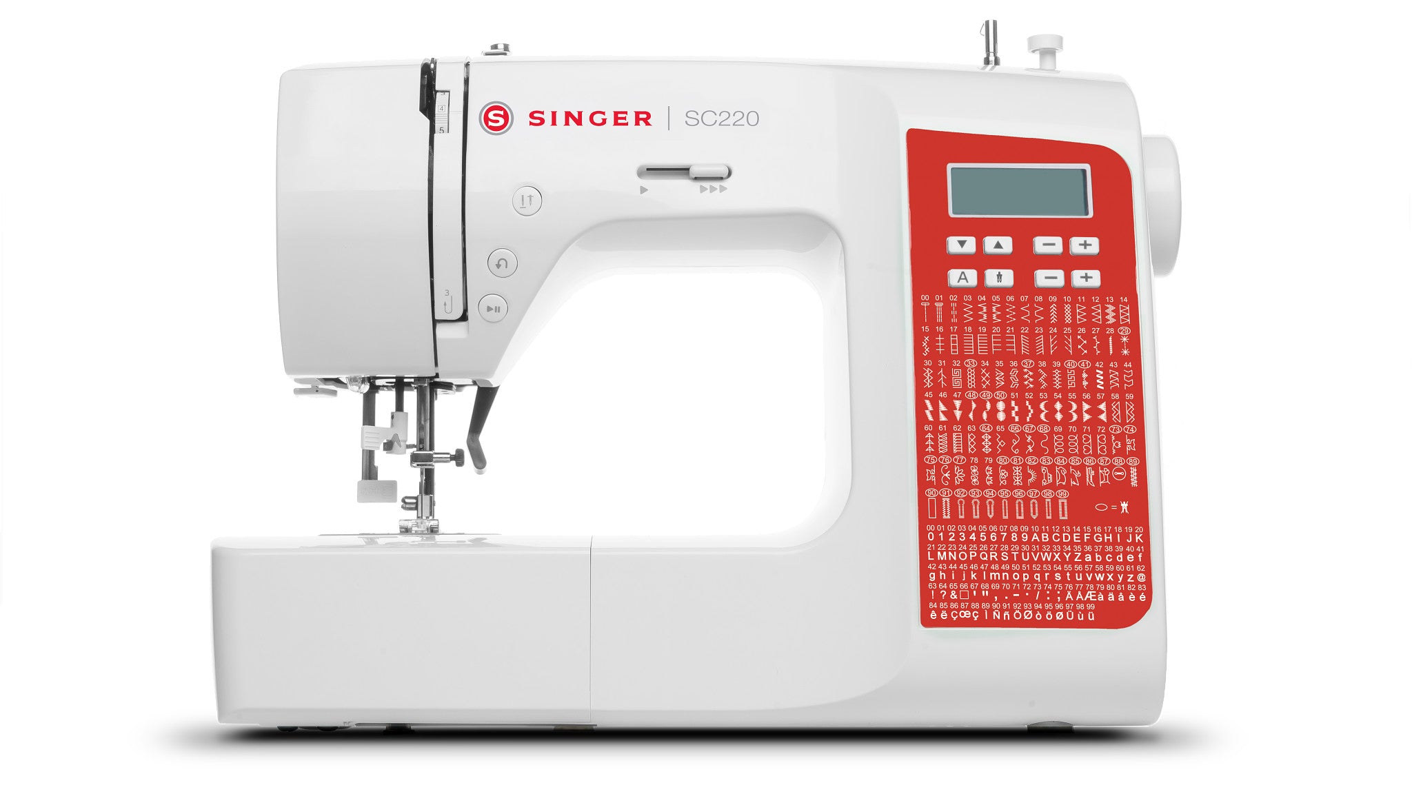 SINGER® SC220 Sewing Machine (Red) | SINGER®