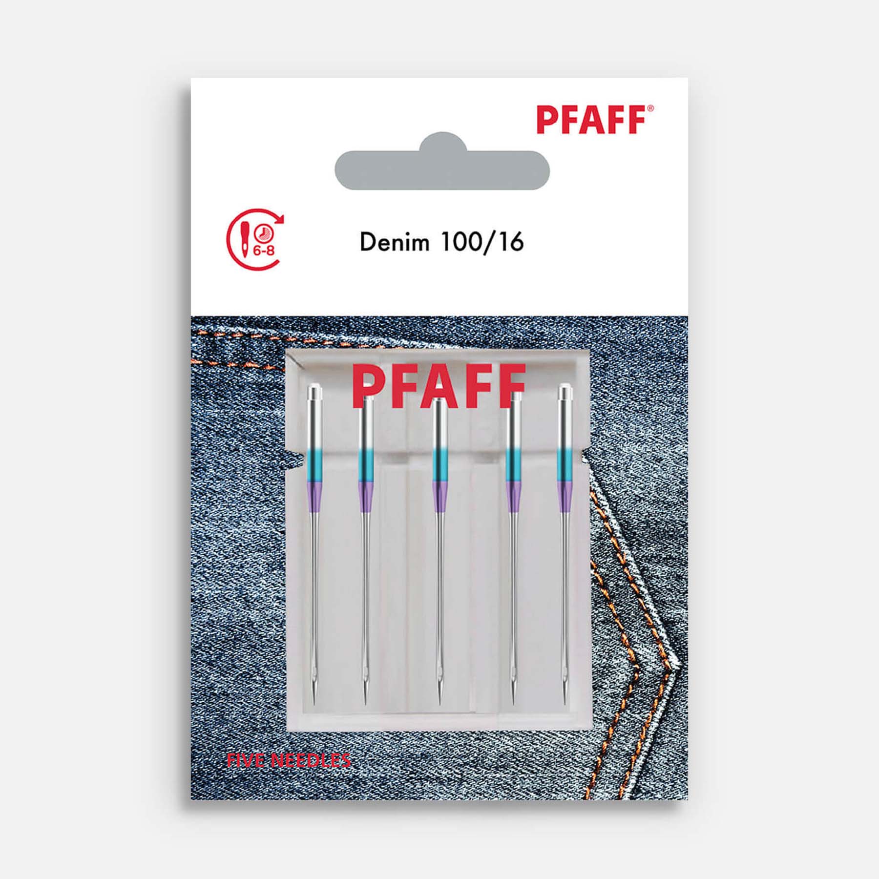 PFAFF® Denim Needles Size 100/16 5-pack | PFAFF®