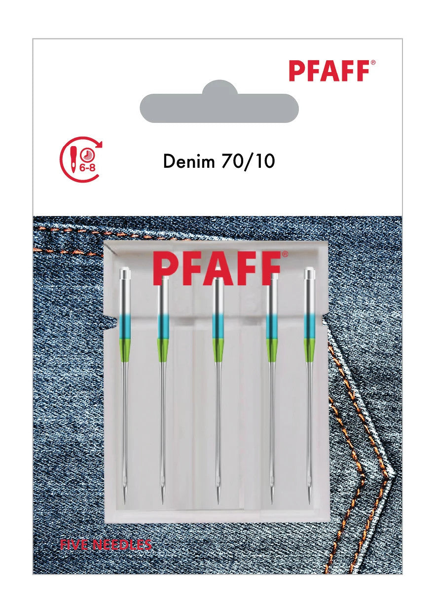 PFAFF® Denim Needles Size 70/10 5-pack | PFAFF®