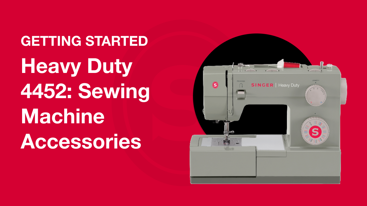 SINGER® Heavy Duty 4432 Nähmaschine Schwarz Sonderedition | SINGER®